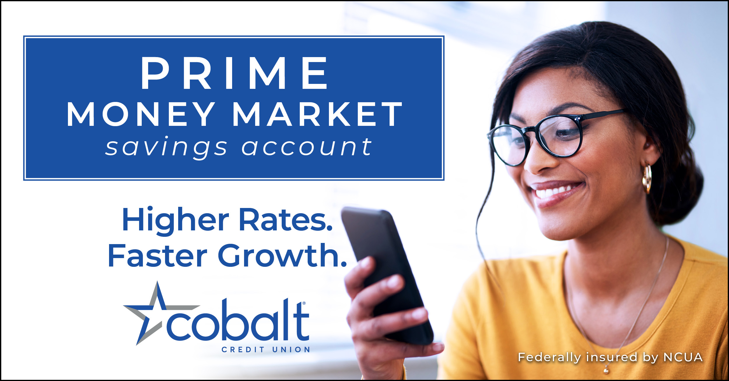 Prime Money Market Savings Account | Cobalt Credit Union